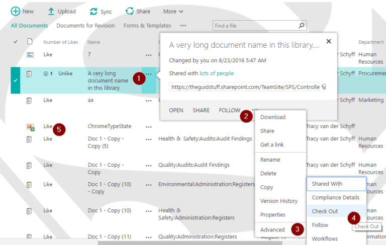 Day 330 – Manage and Discard Checked out files in SharePoint – Tracy ...