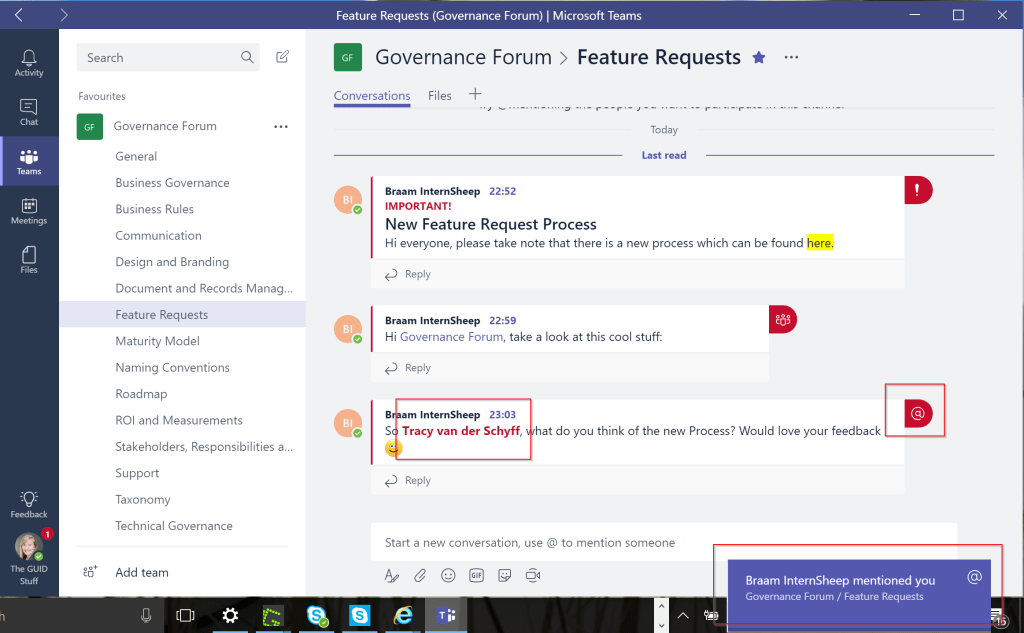 #Microsoft365 Day 52: Use Important messages and @mentions in your MS ...